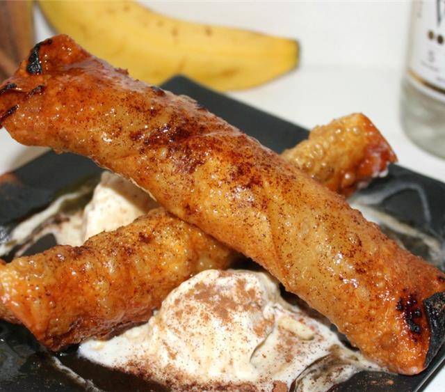 Deep Fried Bananas Foster Recipe | SideChef