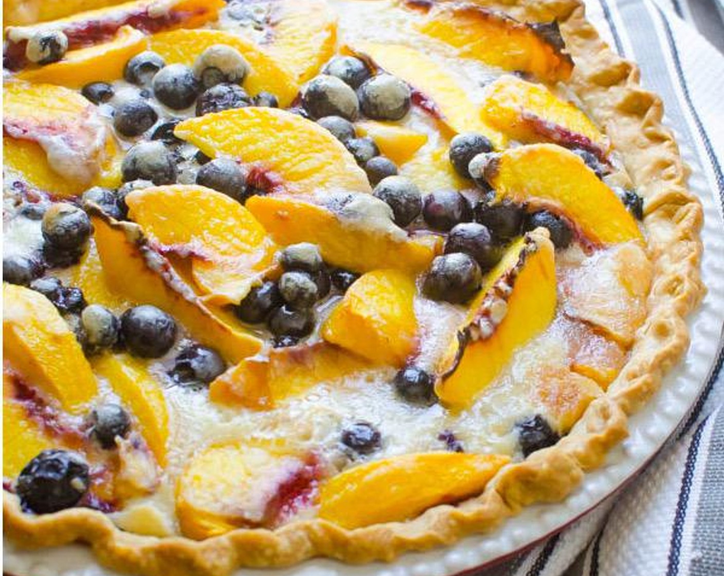 Peach Blueberry Pie Recipe | SideChef