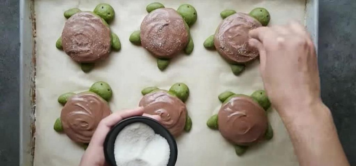 Matcha Milk Bread Turtles Recipe | SideChef