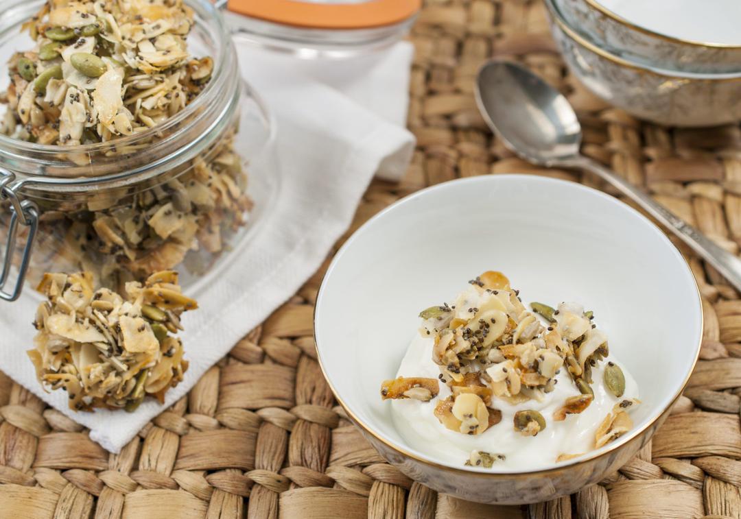 Seed and Almond Coconut Clusters Recipe | SideChef