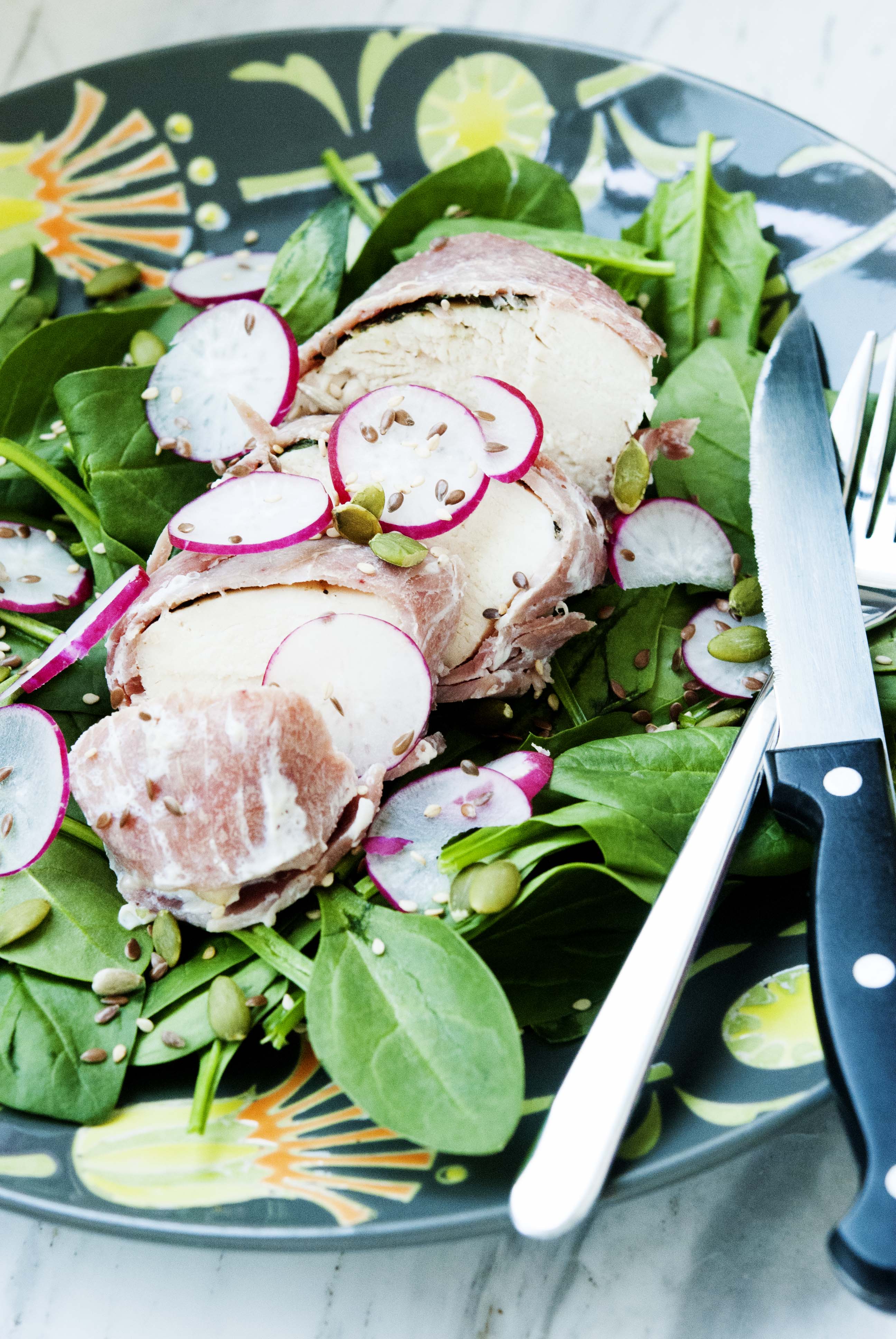 Steamed Chicken Breast in Pork Pocket Recipe | SideChef