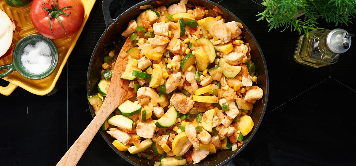 Easy Chicken Calabacitas Recipe | SideChef