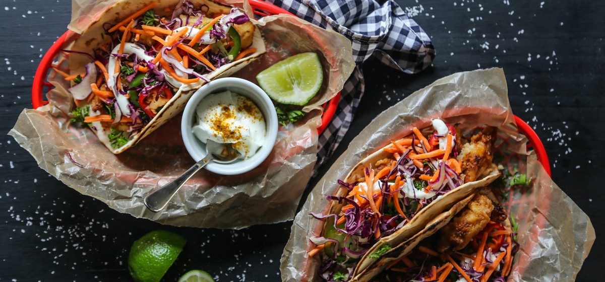 Loaded Fried Chicken Curry Tacos Recipe | SideChef