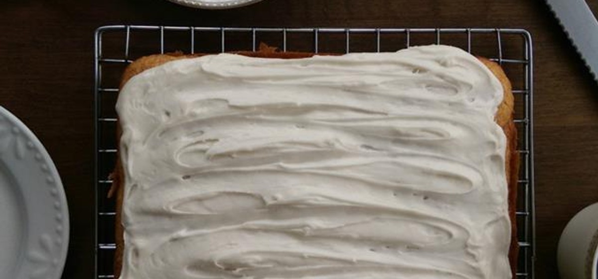 Sweet Potato Spice Sheet Cake with Maple Syrup Frosting Recipe | SideChef