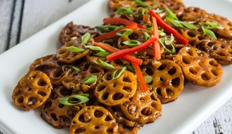 Stir Fried Lotus Root in Garlic Sauce Recipe | SideChef