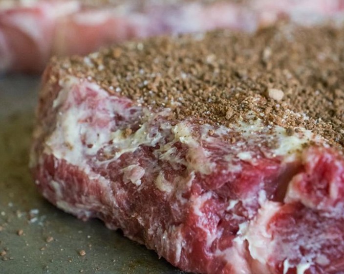 Coffee Crusted Ribeye Steak Recipe | SideChef