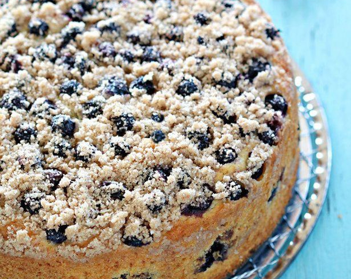 Blueberry Crumble Cake Recipe | SideChef