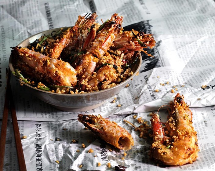 Typhoon-Shelter Garlic Shrimp Recipe | SideChef