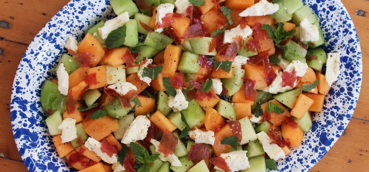 Smashed Melon Salad Recipe | SideChef