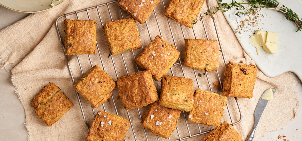 Stuffing Inspired Biscuits Recipe | SideChef