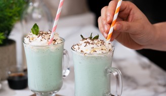 Mint Chocolate Chip Milkshake Recipe | SideChef