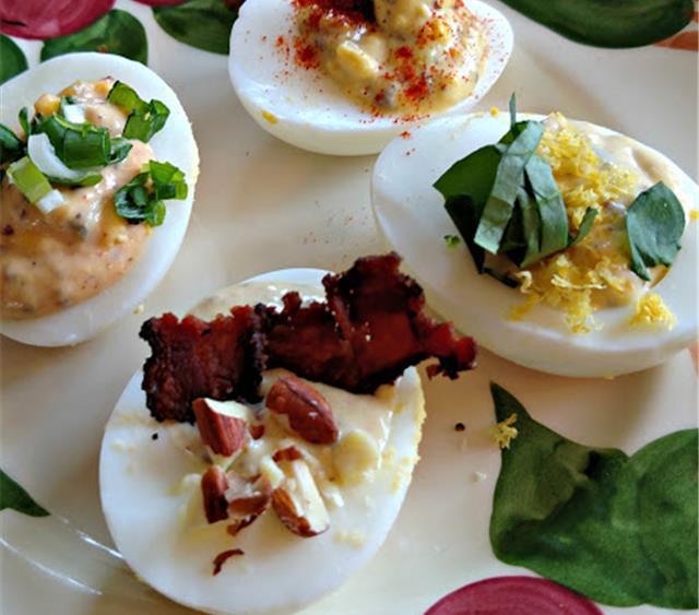 Deviled Eggs Four Ways Recipe | SideChef