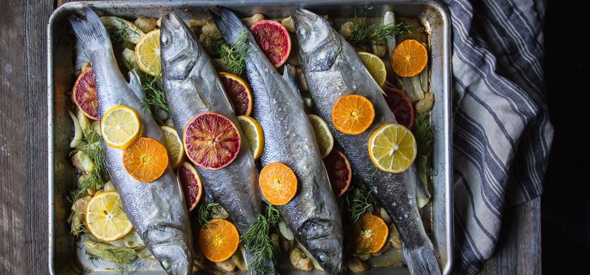 Citrus Fennel Whole Roasted Fish Recipe | SideChef