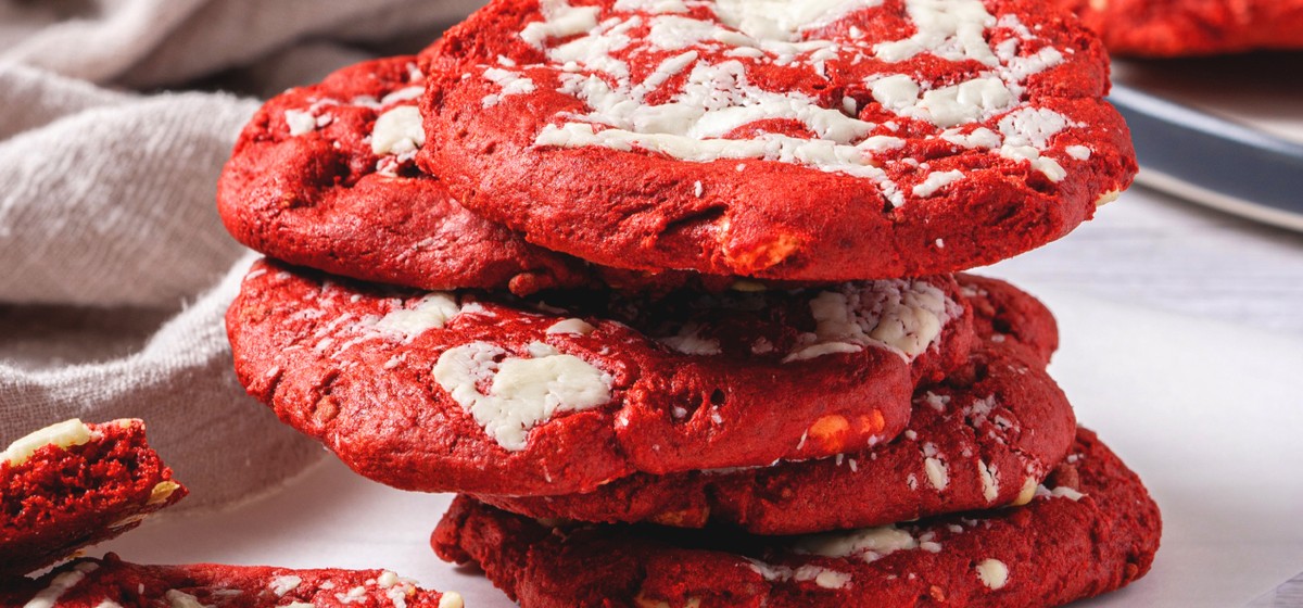 Red Velvet Cake Mix Cookies Recipe | SideChef