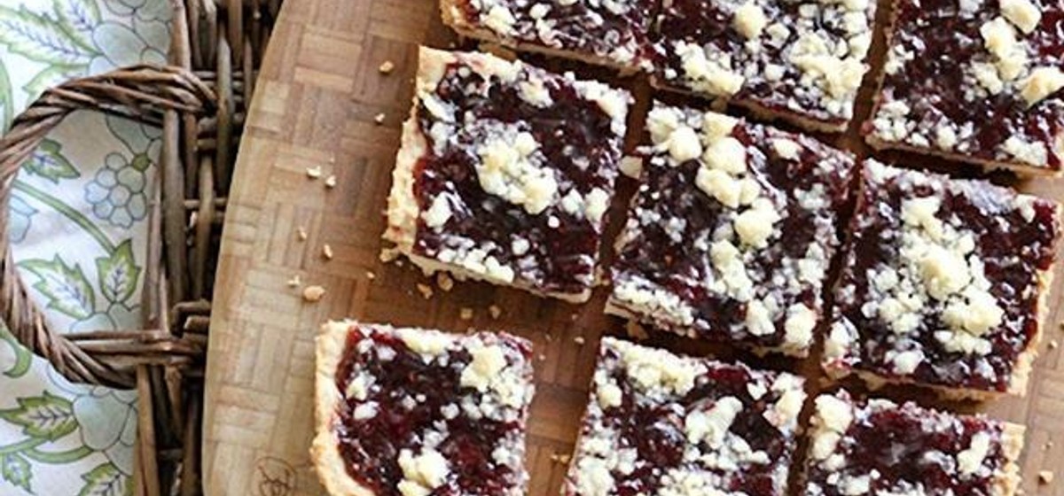 Shortbread Jam Bars Recipe | SideChef
