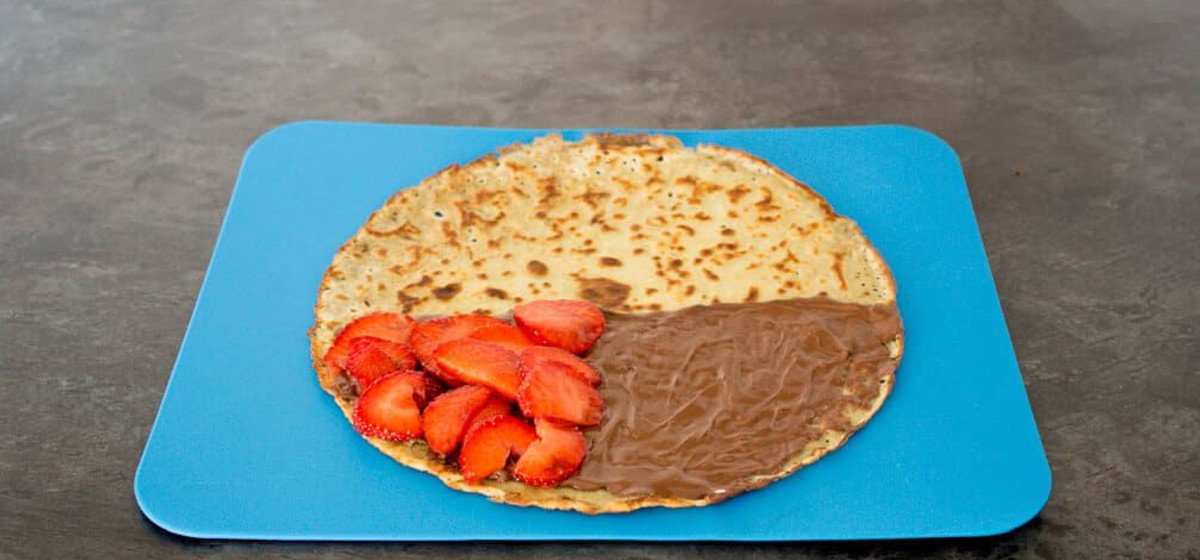 Amazing Strawberry Nutella & Biscoff Crepes Recipe | SideChef