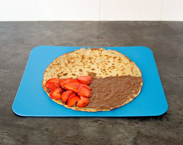 Amazing Strawberry Nutella & Biscoff Crepes Recipe | SideChef