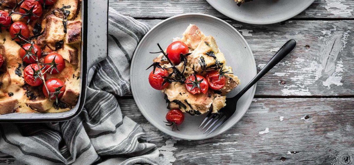 Vegan Summer Strata Recipe | SideChef