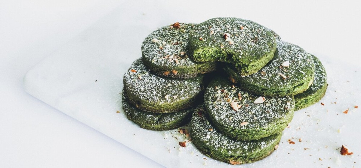 Almond Matcha Shortbread Recipe | SideChef