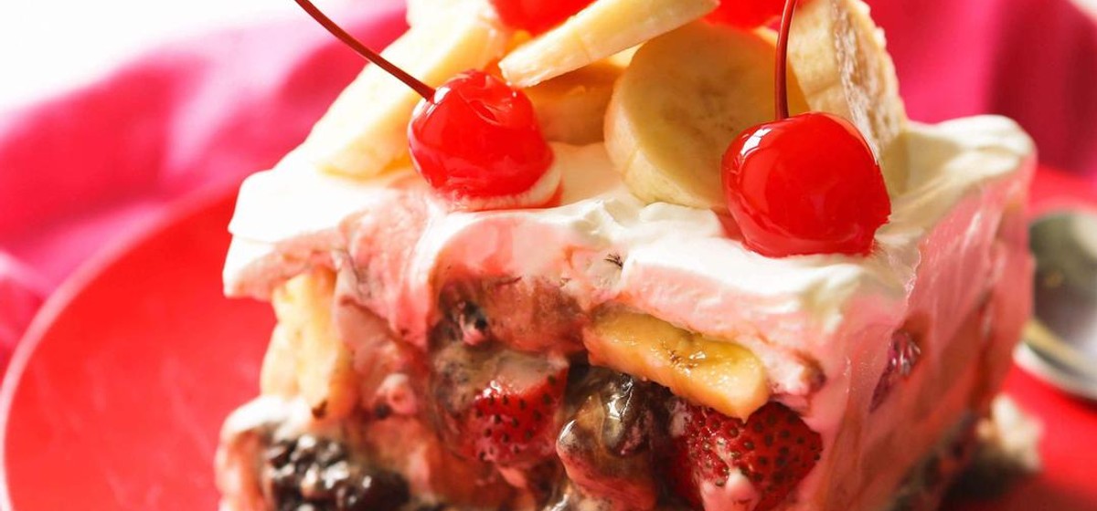 Banana Split Frozen Dessert Recipe | SideChef