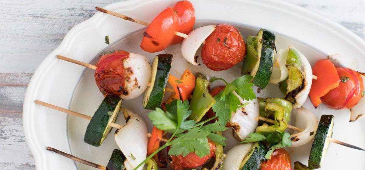 Italian Vegetable Kabobs Recipe | SideChef