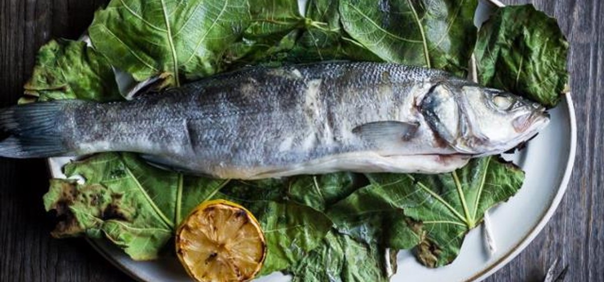 Fig Leaf Wrapped Grilled Fish Recipe | SideChef