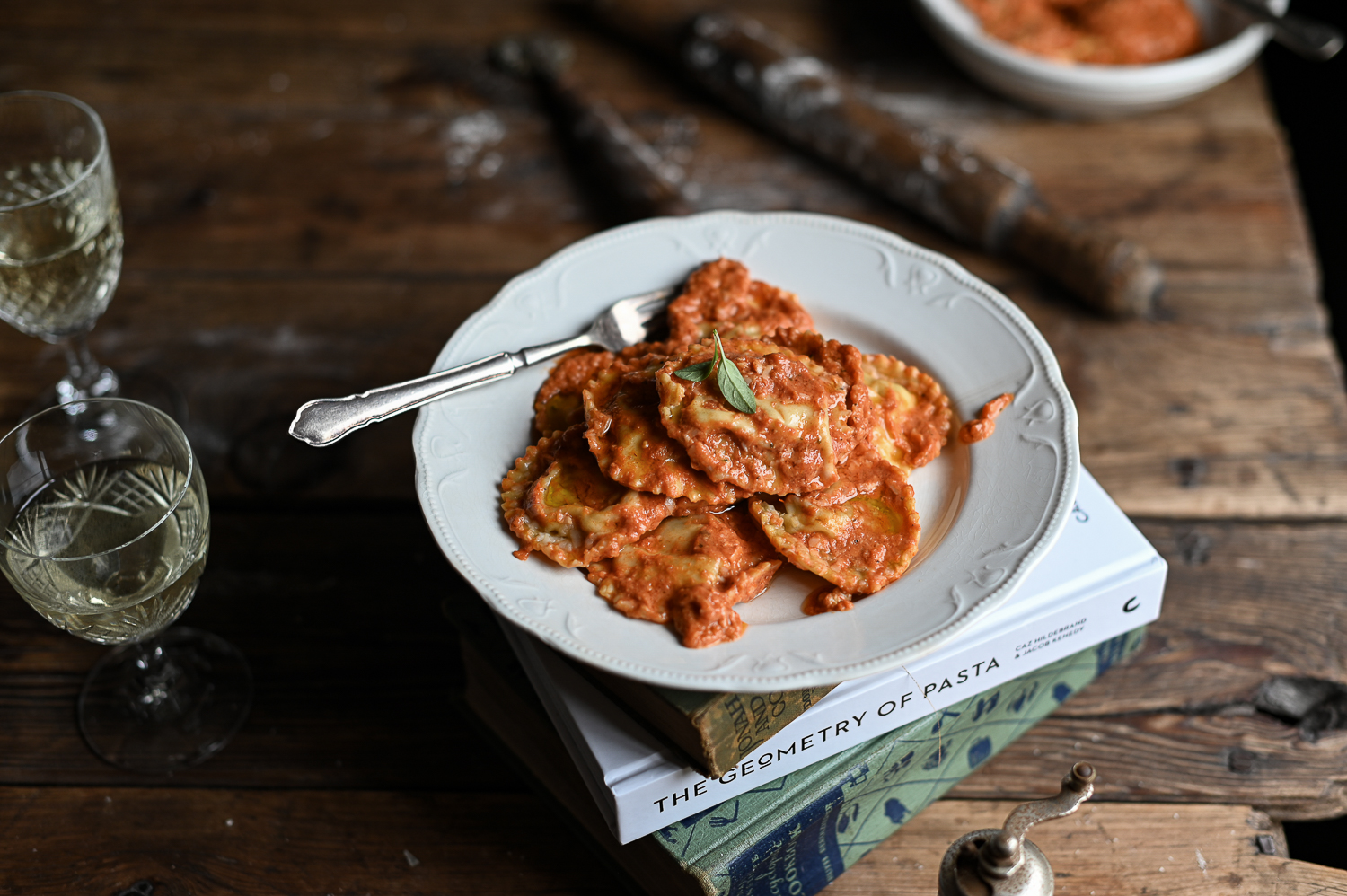 Tuscan Style Ravioli in Creamy Tomato Sauce Recipe | SideChef
