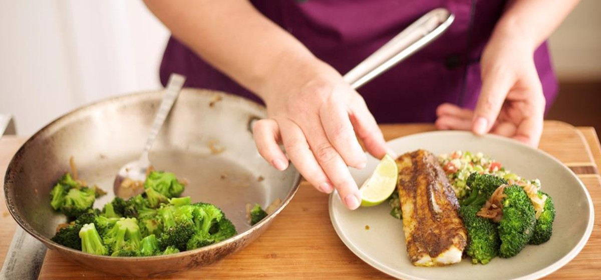 North African Spiced Cod with Herbed Couscous Recipe | SideChef