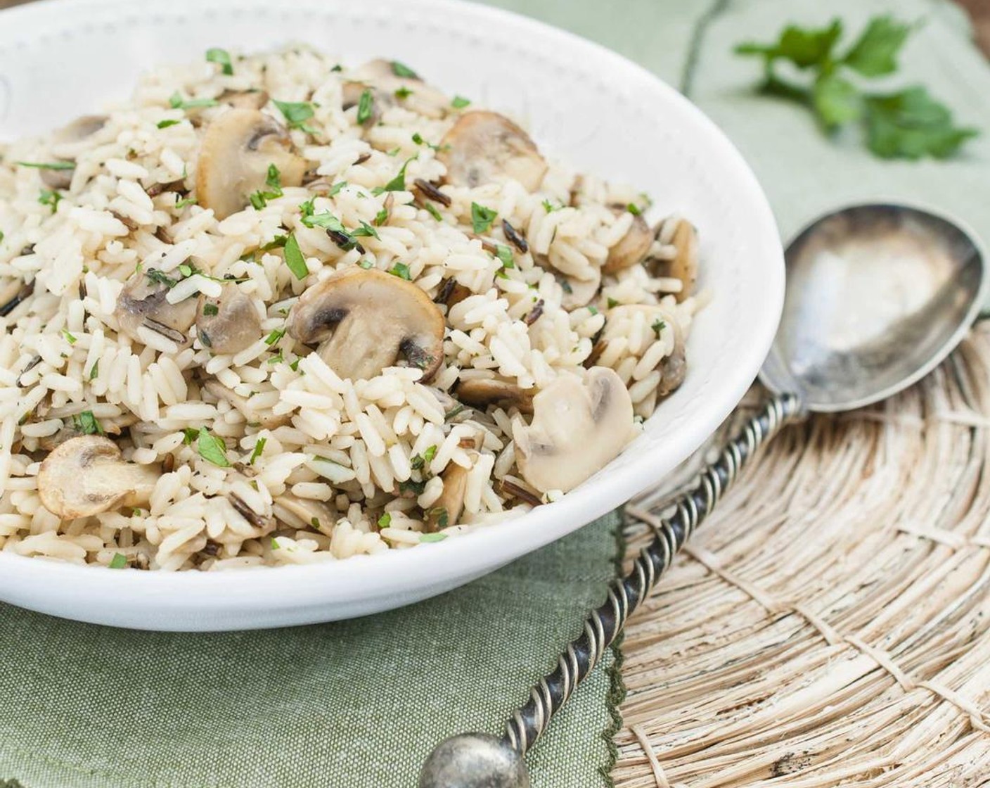 Mushroom Herb Rice - SideChef