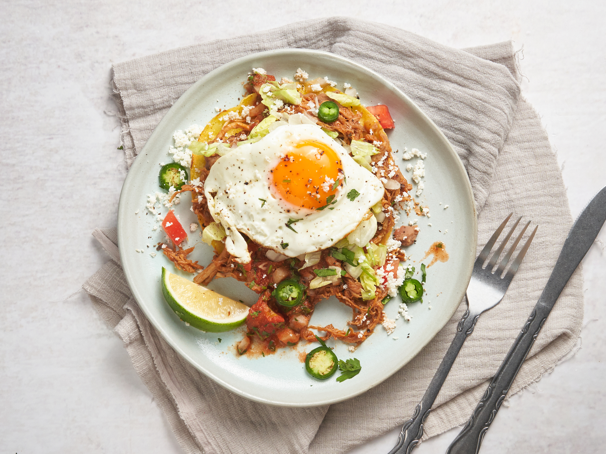 BBQ Pulled Pork Huevos Rancheros Rezept | SideChef