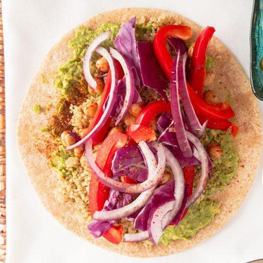 Vegan Crunchy Quinoa Wrap Recipe | SideChef