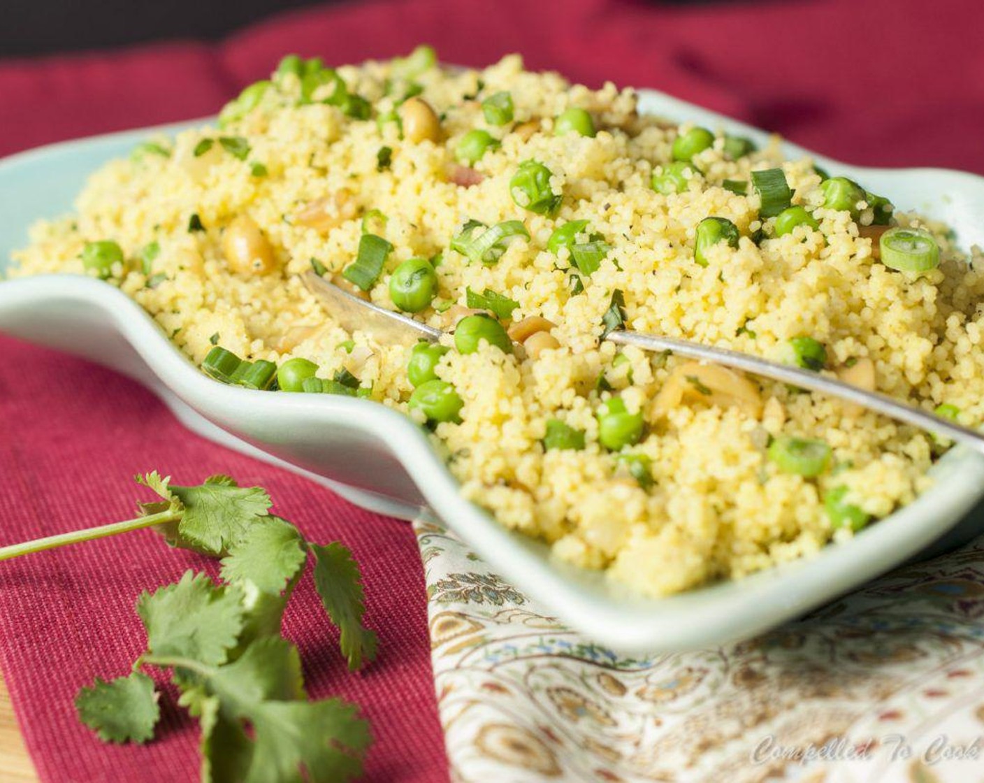 Couscous with Peas and Peanuts - SideChef