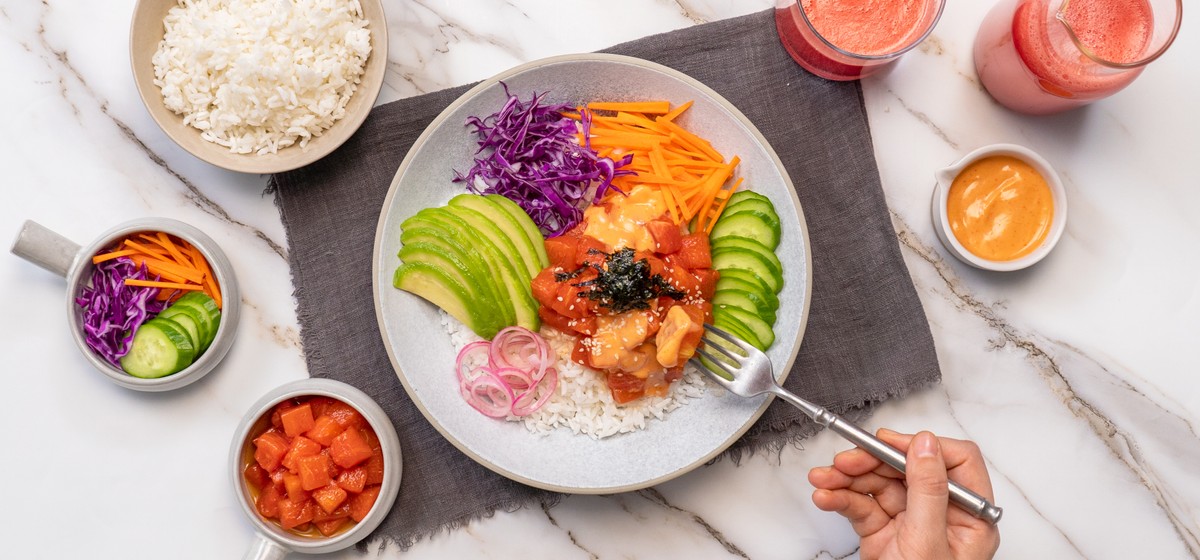 Watermelon Poke Bowl Recipe | SideChef