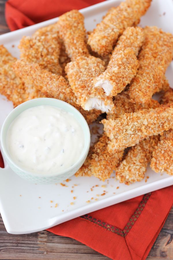 Baked Breaded Fish Sticks with Tartar Sauce Recipe | SideChef
