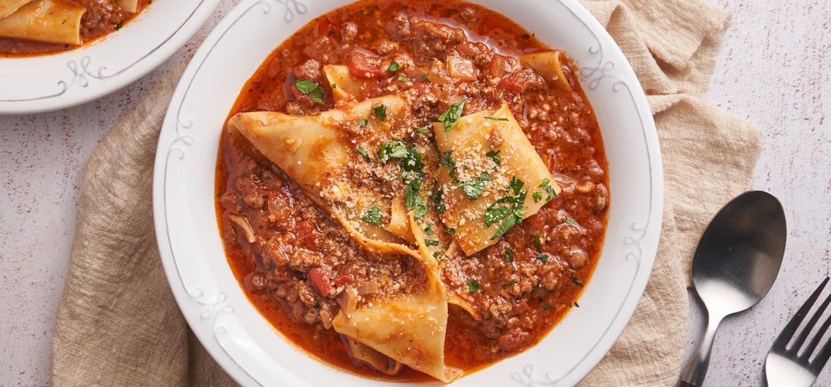 Beef Lasagna Soup Recipe Sidechef