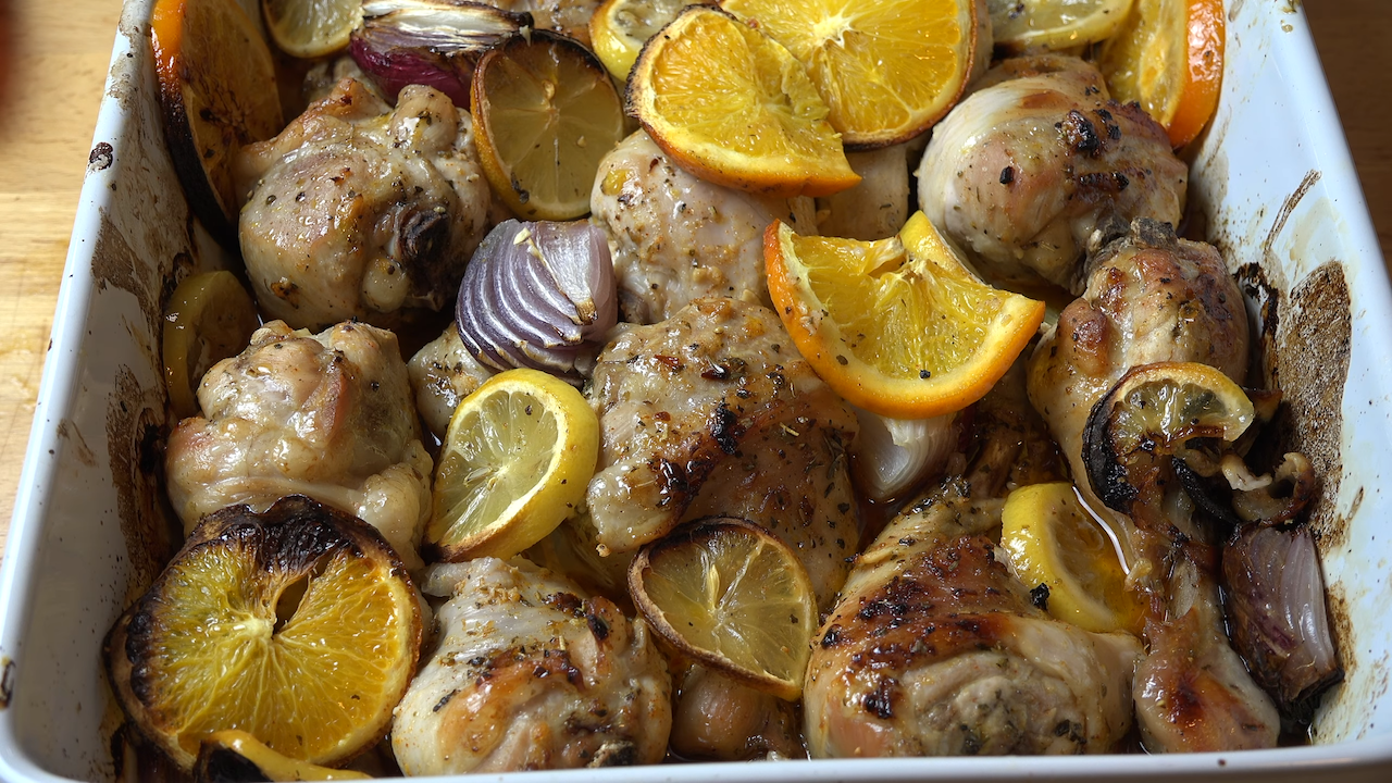 Oven Roasted Citrus Chicken Recipe | SideChef