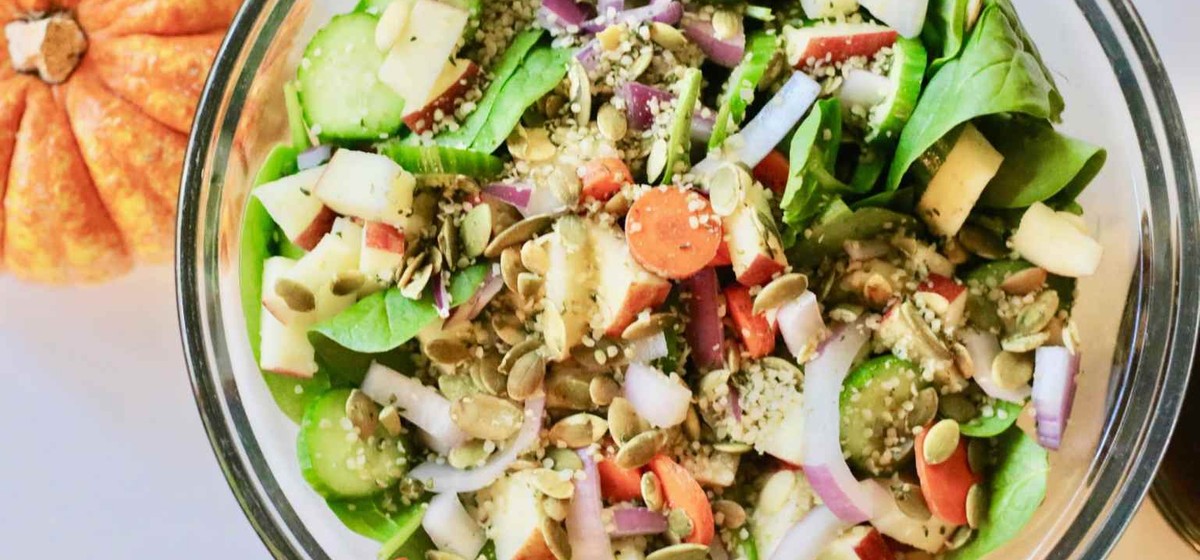 Vegan Autumn Salad Recipe | SideChef