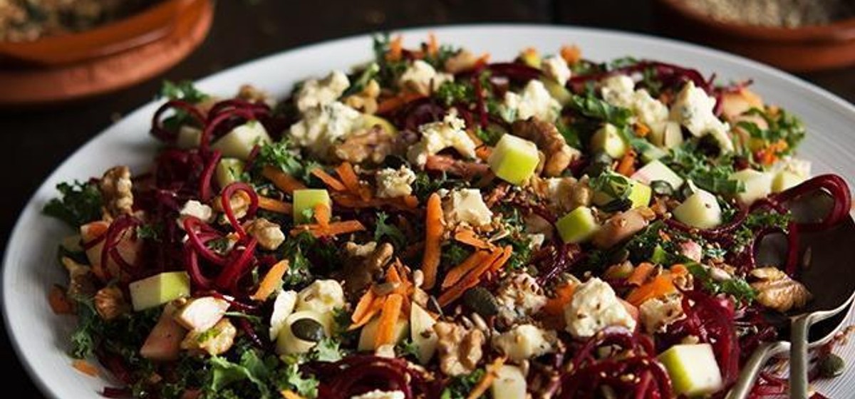 Beet, Apple and Blue Cheese Salad Recipe | SideChef