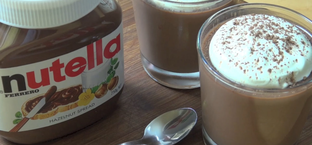 Nutella Dessert Cups Recipe | SideChef