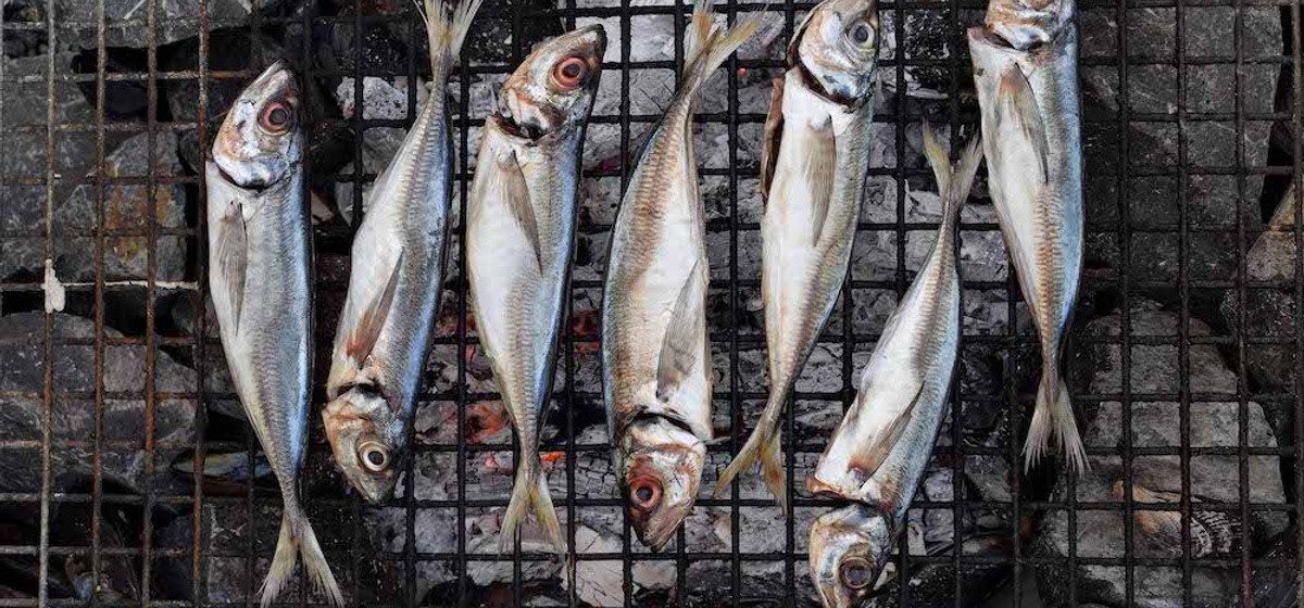 Grilled Maasbanker with Salsa Verde Recipe | SideChef