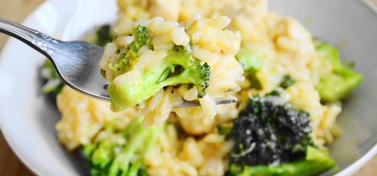 Chicken, Broccoli, and Cheddar Risotto Recipe | SideChef