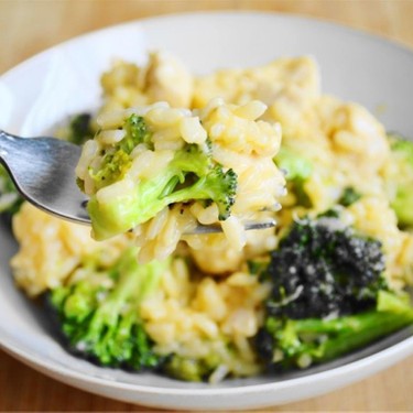 Chicken, Broccoli, and Cheddar Risotto Recipe | SideChef