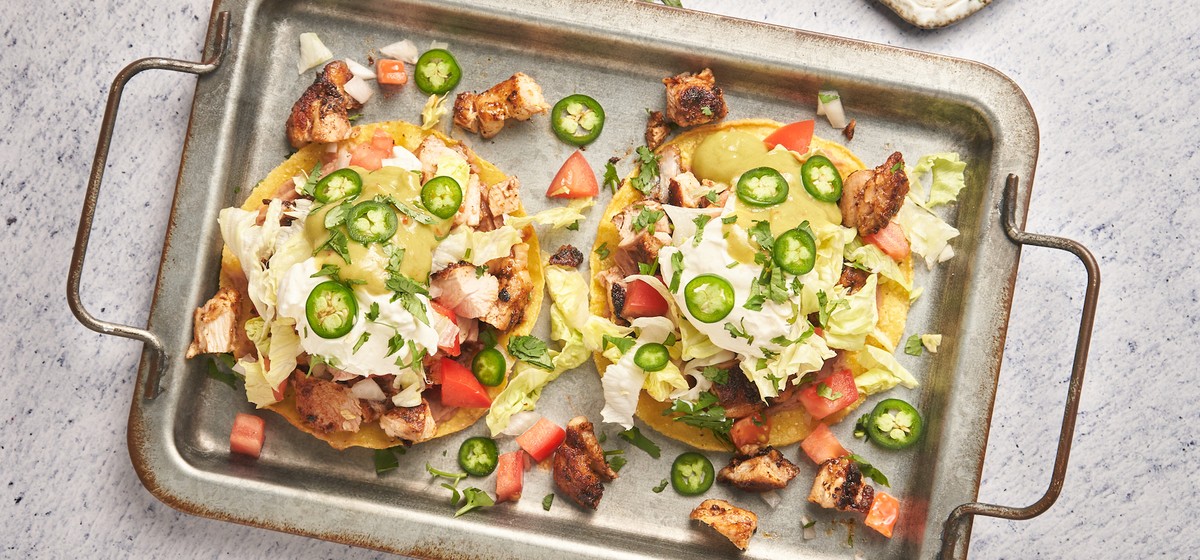 Grilled Chicken Tostadas Recipe | SideChef