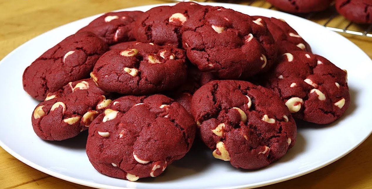 Red Velvet Chocolate Chip Cookies Recipe | SideChef