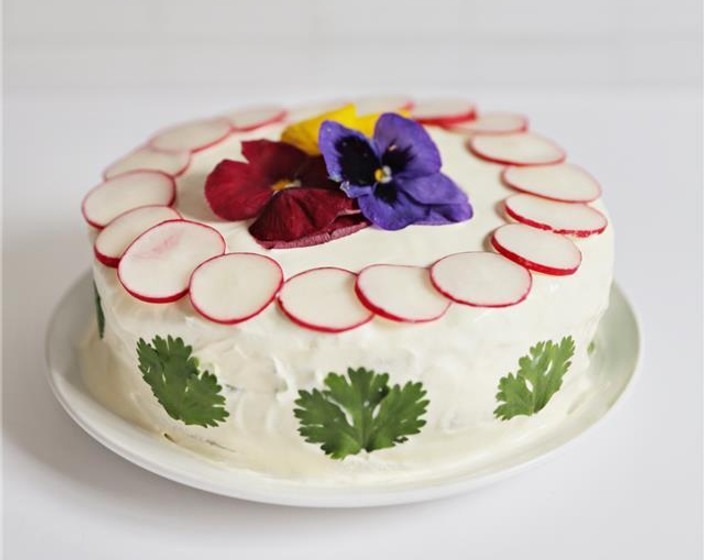 Salad Cake Recipe | SideChef
