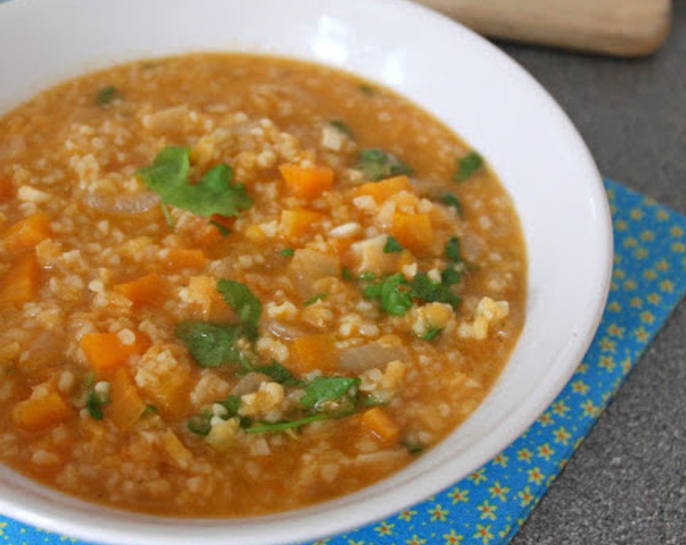 Lentil and Bulgur Soup with Lemon and Parsley - SideChef