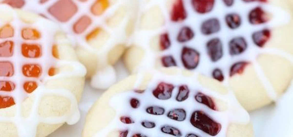 Almond & Jam Shortbread Cookies Recipe | SideChef