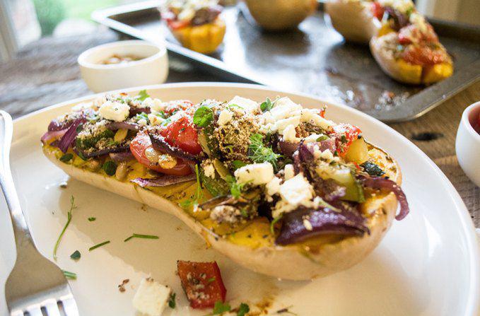 Roasted and Stuffed Butternut Squash Recipe | SideChef