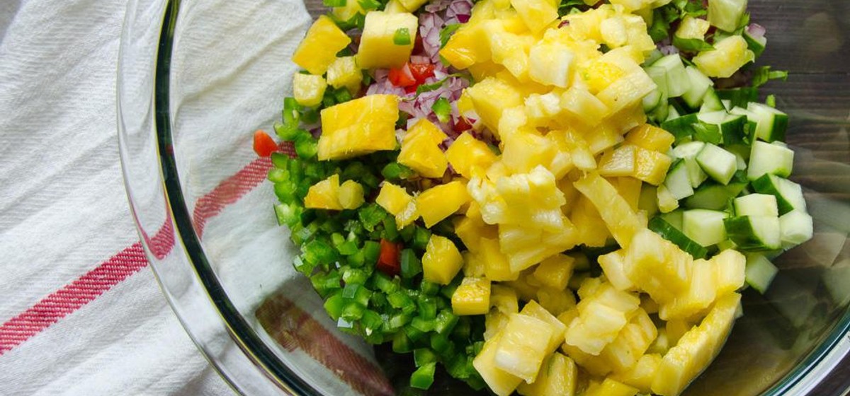 Snapper and Pineapple Ceviche Recipe | SideChef