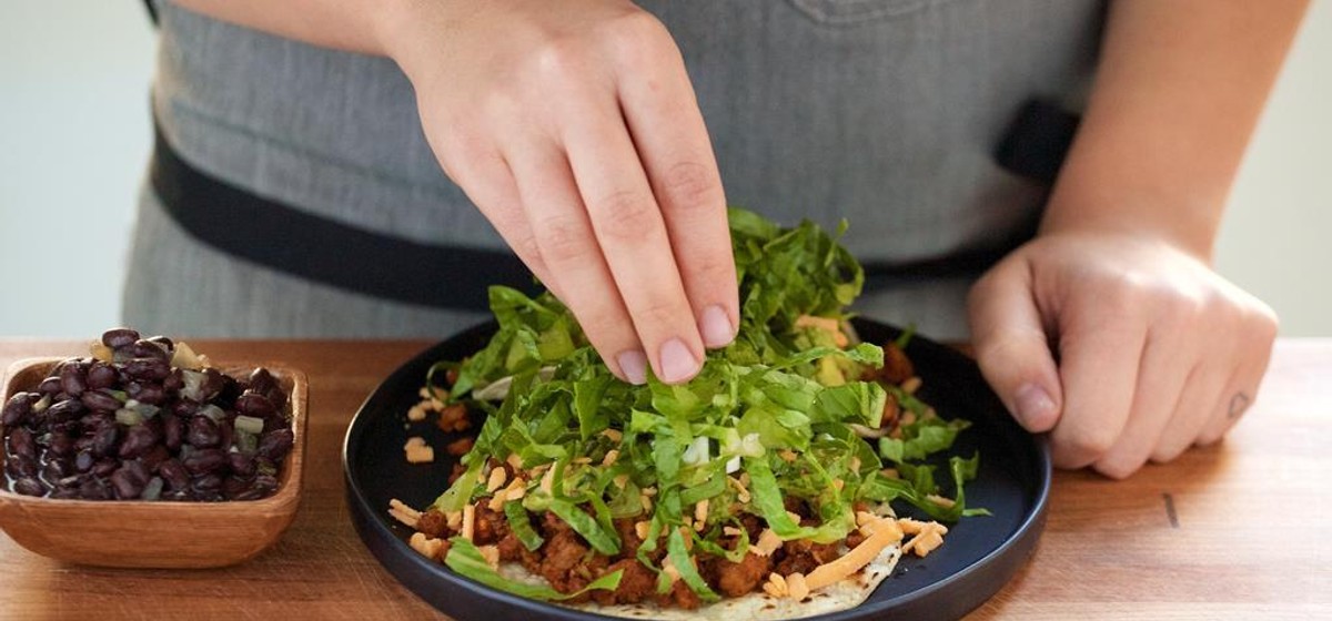 Beyond Meat Feisty Tacos with Black Beans Recipe | SideChef